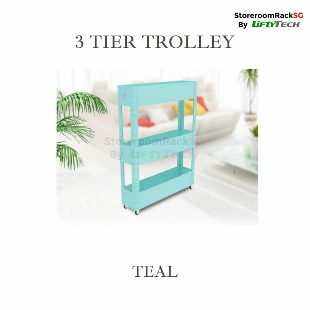 3 Tier Trolley – Storeroom Rack Singapore